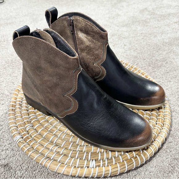 Naot | Shoes | Naot Womens Sirocco Western Ankle Boots Booties Leather ...